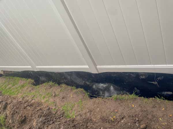 Under Fence Water Barrier — Pro Fabric Supply